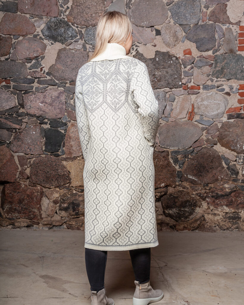 Pikk villane mantel hall - Elotroi E-pood